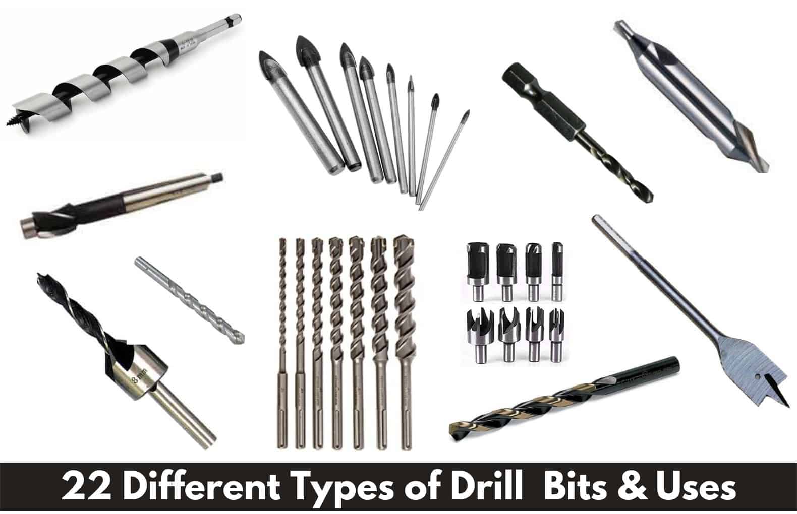 Types Of Drill Bits How To Select Perfect One