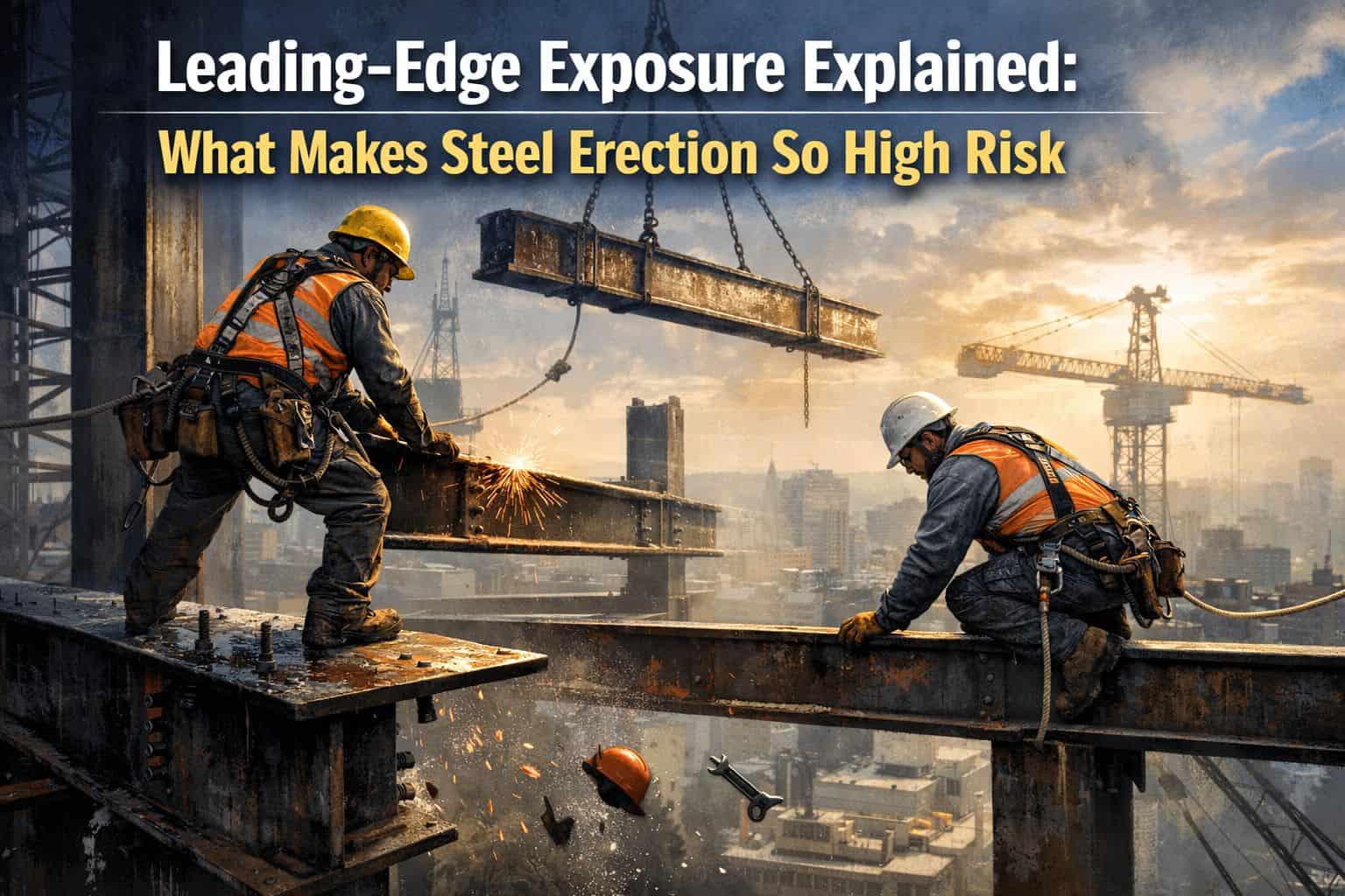 Leading-Edge Exposure Explained: What Makes Steel Erection So High Risk