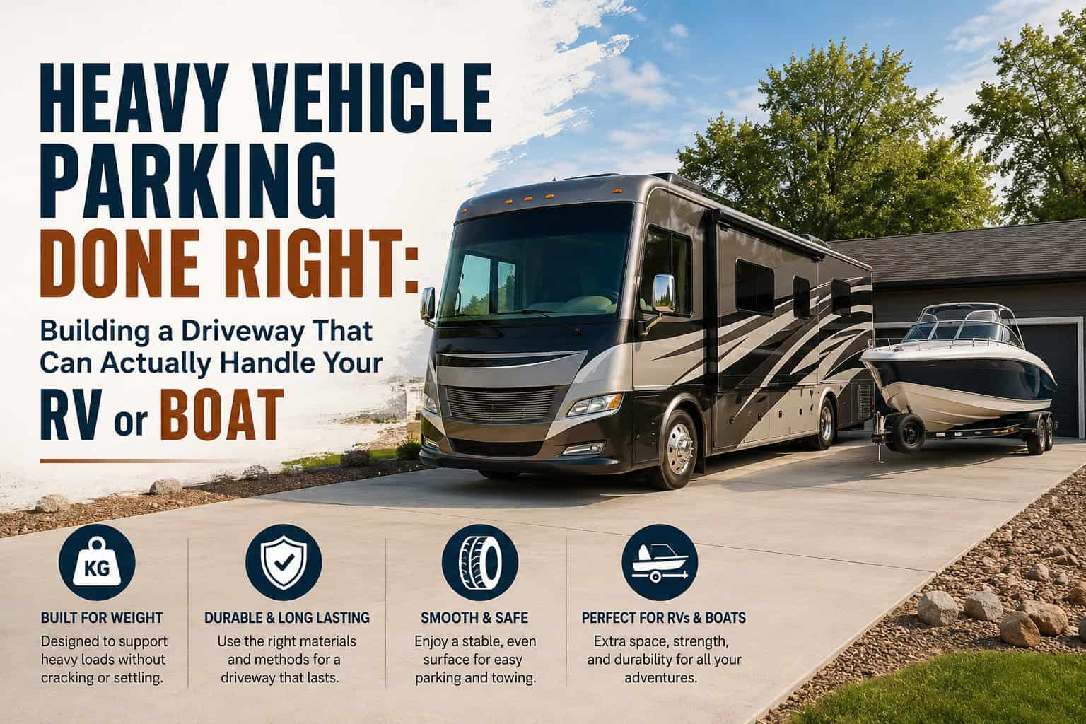 Heavy Vehicle Parking Done Right: Building A Driveway That Can Actually ...